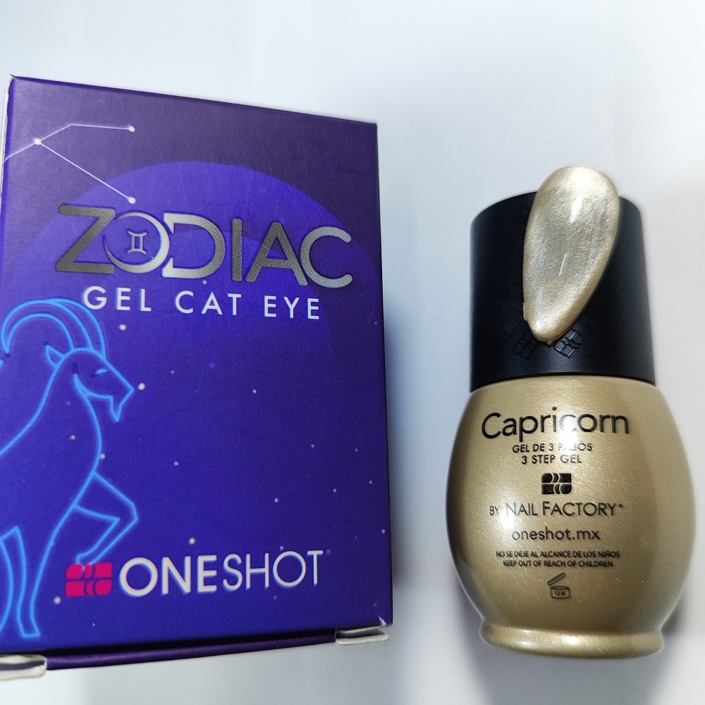 Cat Eye Capricornio Zodiac One Shot | Productos para uñas